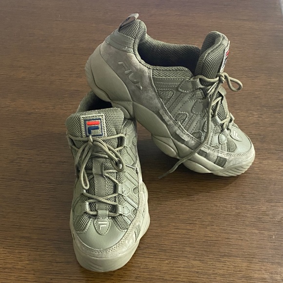 Fila | Shoes | New Fila Mens Green Sneakers | Poshmark